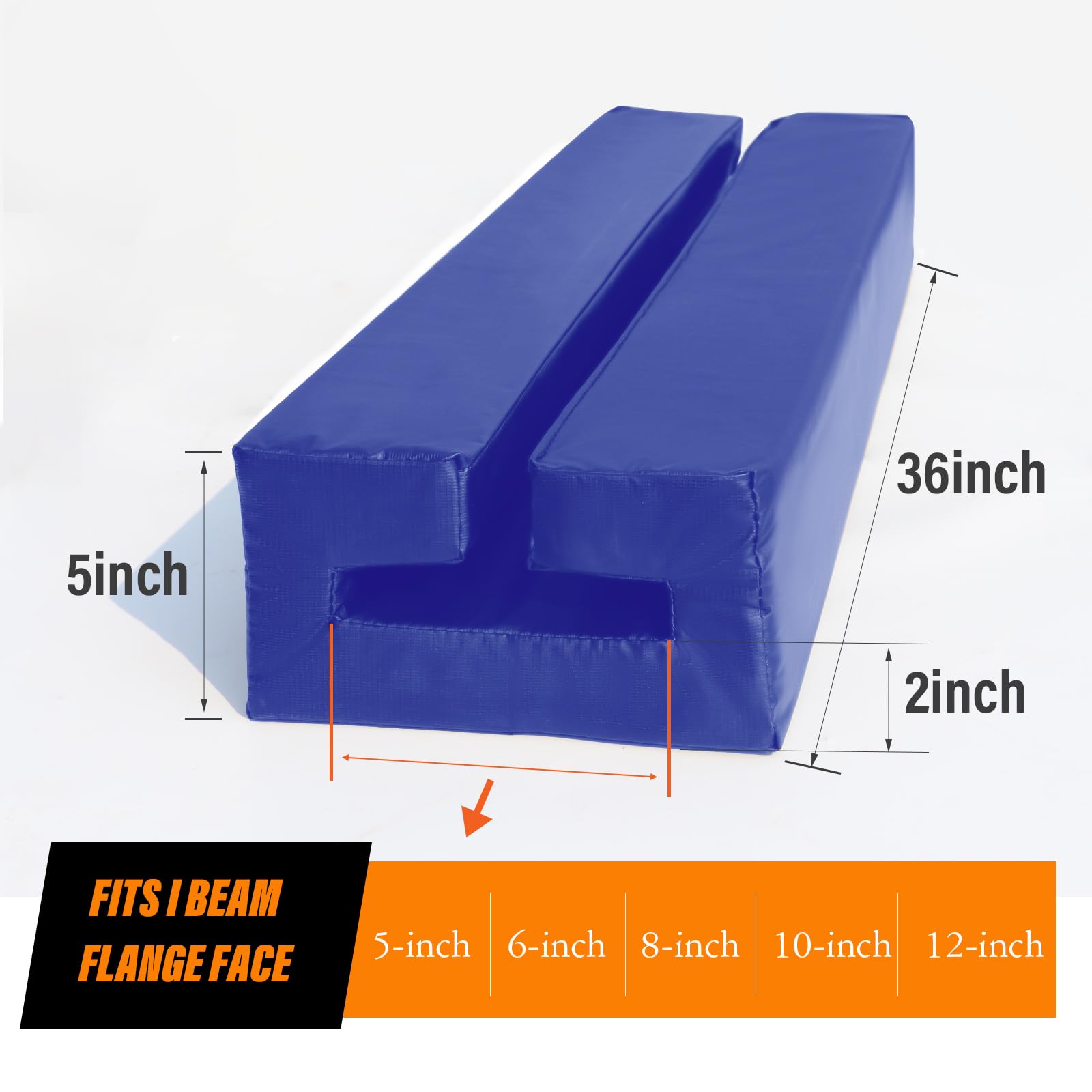 Snapklik.com : 5 Inch I Beam Flange Pad - 3FT High Heavy Duty Durable ...