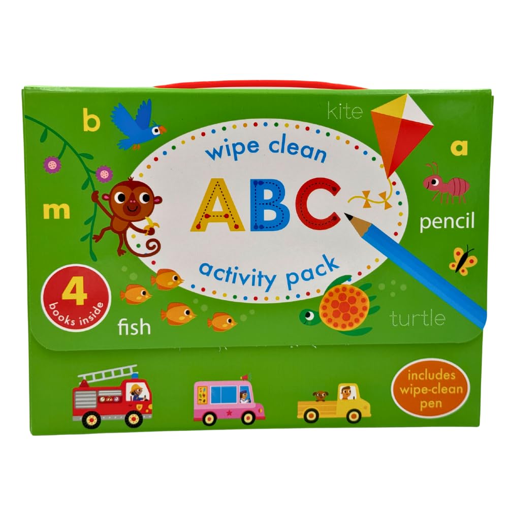 Amazon.com: ABC Wipe Clean Activity Pack by Sandcastle Books ...