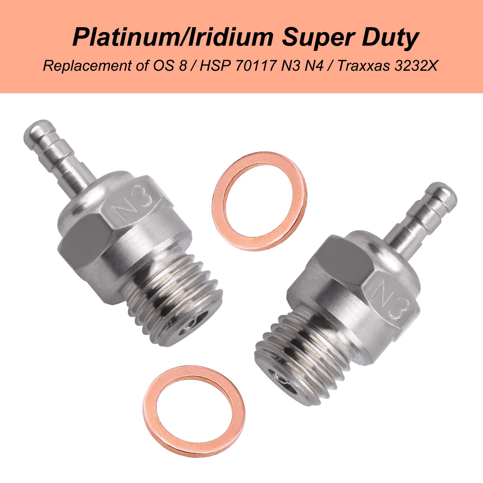 Snapklik.com : Hobbypark RC Igniter & Hot Glow Plugs No.3 N3 Replace OS ...