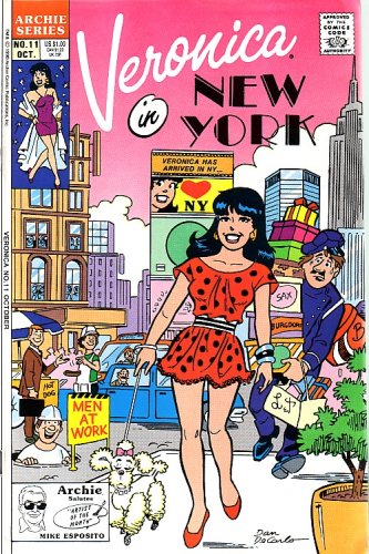 Amazon.com: Veronica, #11 (Archie Comic Series): Veronica in NEW YORK ...