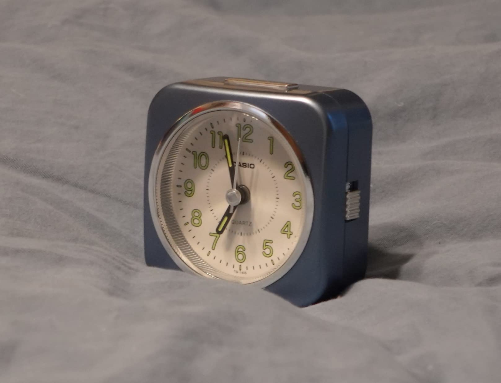 $4/mo - Finance Casio TQ-143-2EF Beeper Alarm Clock | Buy Now, Pay Later