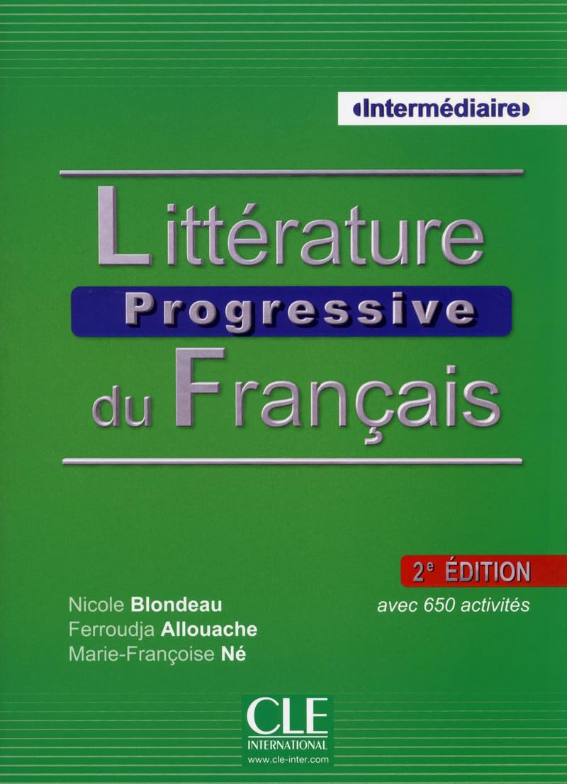 Litterature Progressive du Francais 2eme Edition: Livre + CD MP3 ...