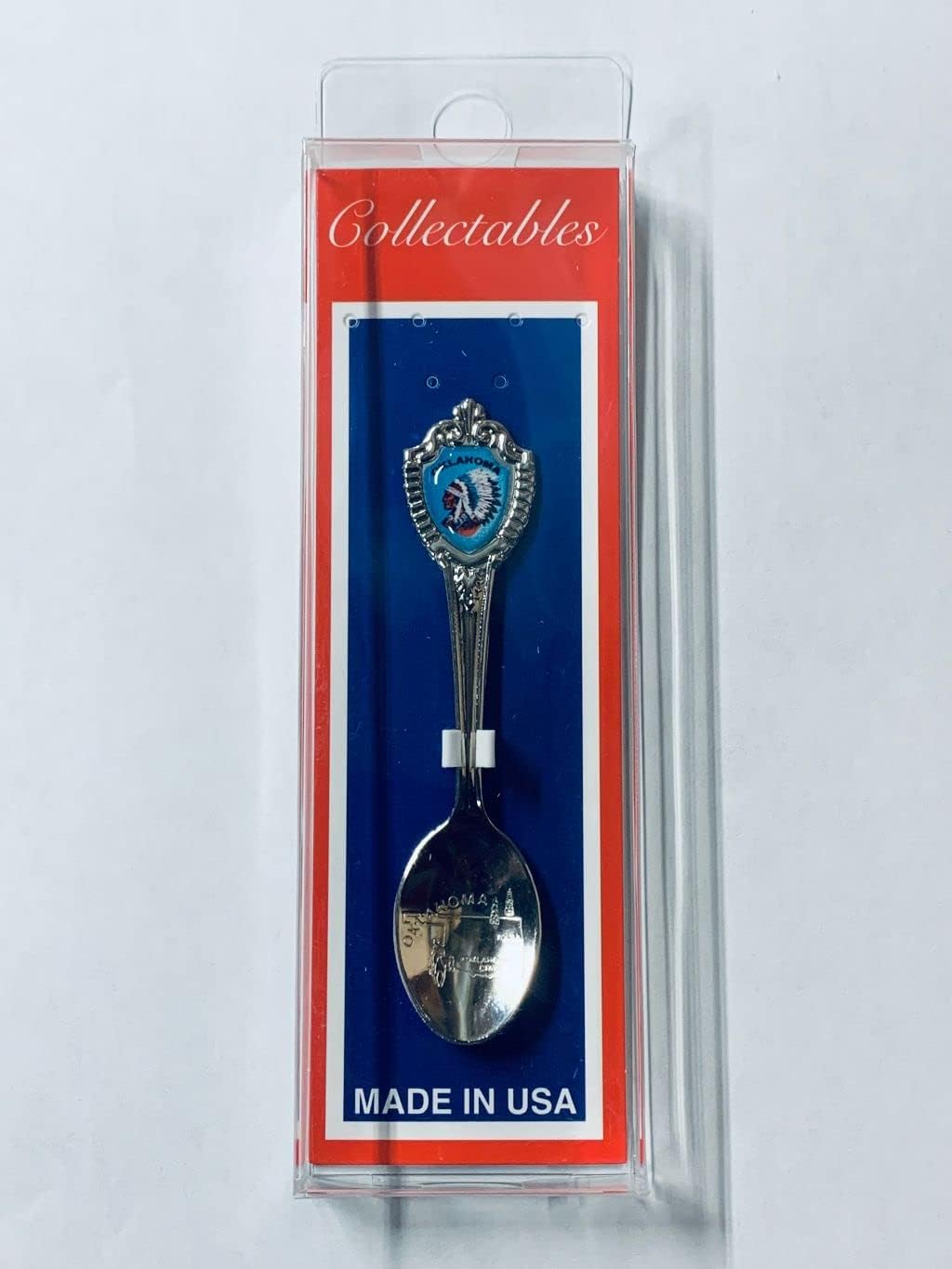 Amazon.com: OKLAHOMA STATE SPOON COLLECTORS SOUVENIR NEW IN BOX MADE IN ...