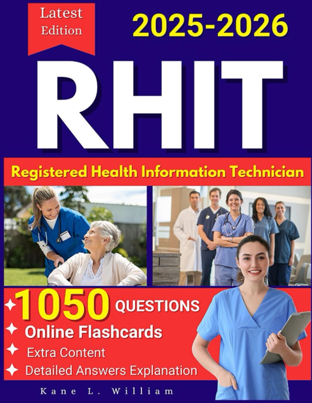 RHIT Exam Preparation 2025-2026 Ahima: Full-Length Practice Tests ...