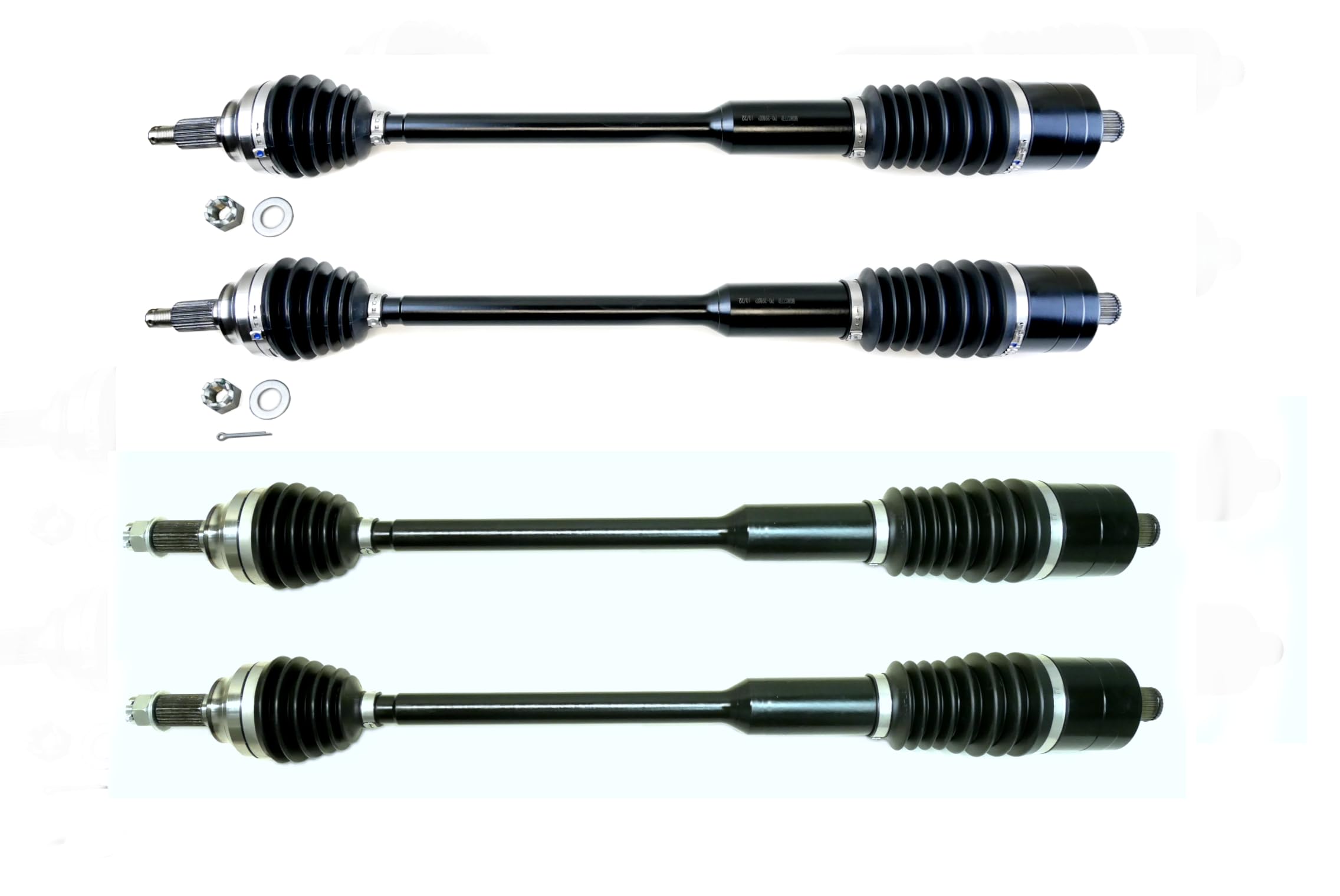 Amazon.com: Monster Axles CV Axle Set for Polaris RZR XP Turbo S & XP4 ...