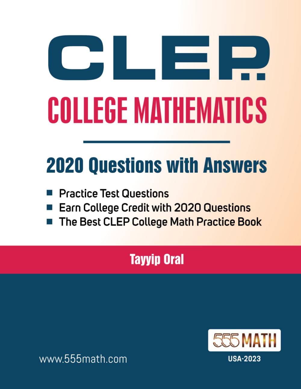 CLEP : College Mathematics (2020 Questions with Answers): College ...
