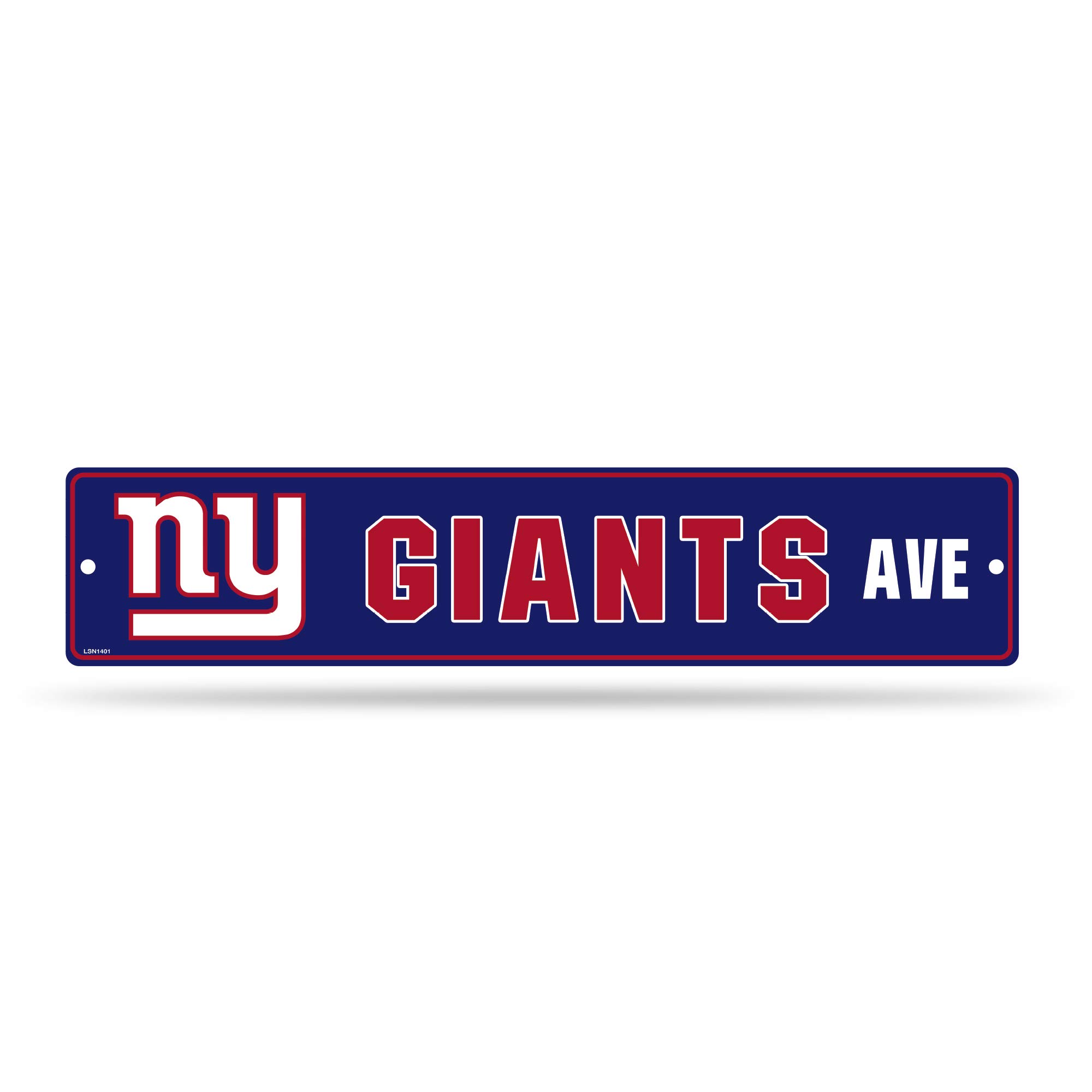 Rico Industries NFL New York Giants Street Sign, 5 x 24-inches