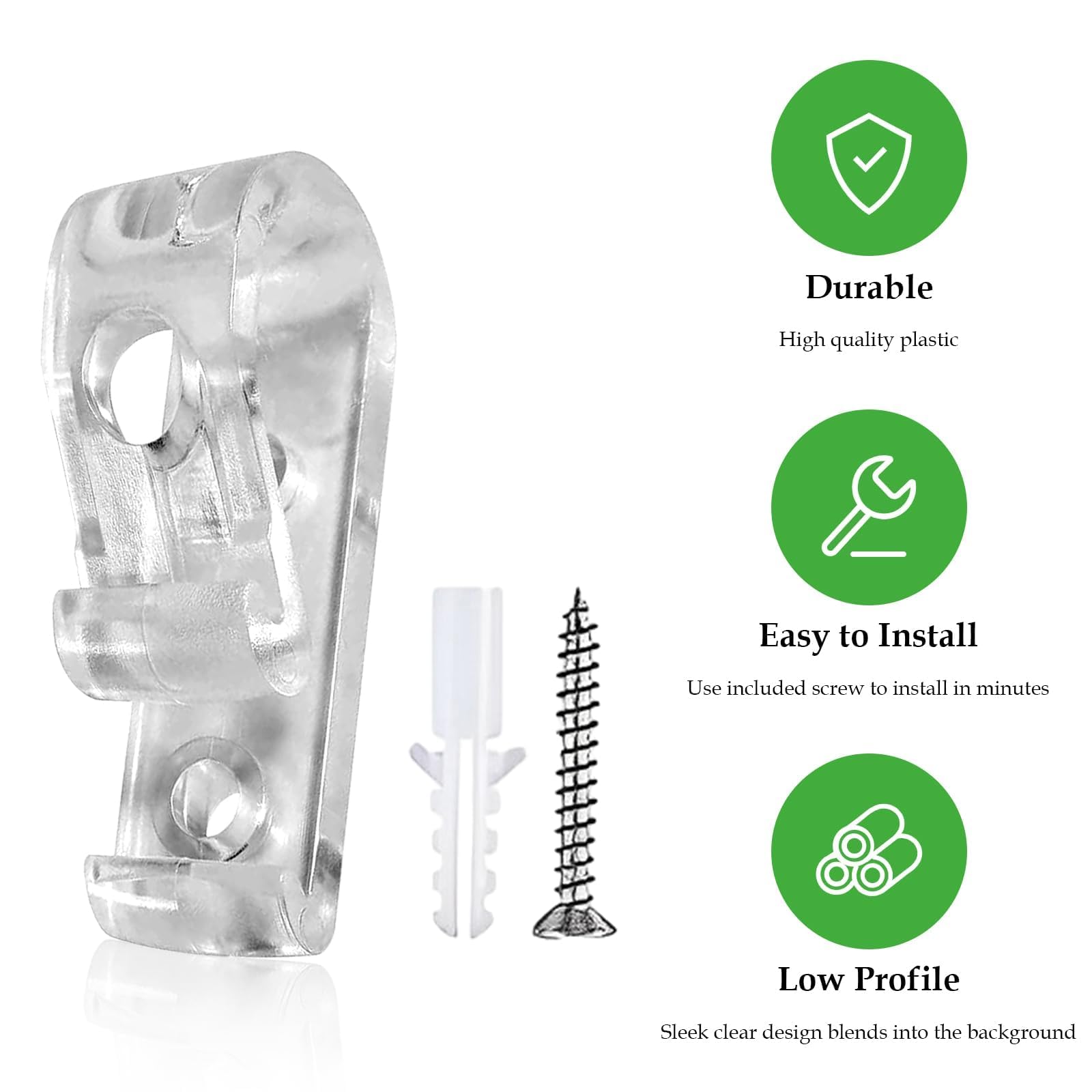 Blind Safety Clips, Blind Cord Safety Device Roman Blind Chain P-Clips ...