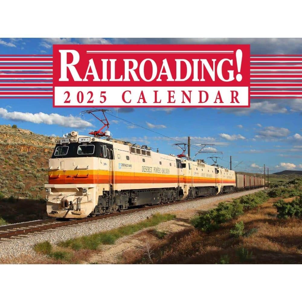 Amazon.com: Tide-Mark, Trains Railroading 2025 Wall Calendar : Office ...