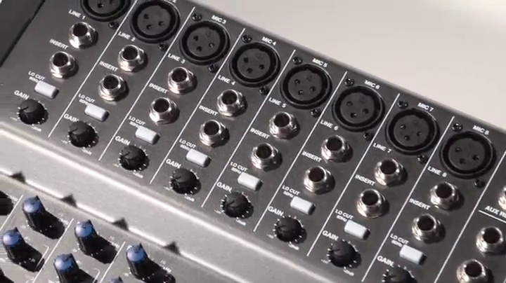 Watch Alesis MultiMix 16 USB FX 16-Channel Mixer with Effects and USB ...