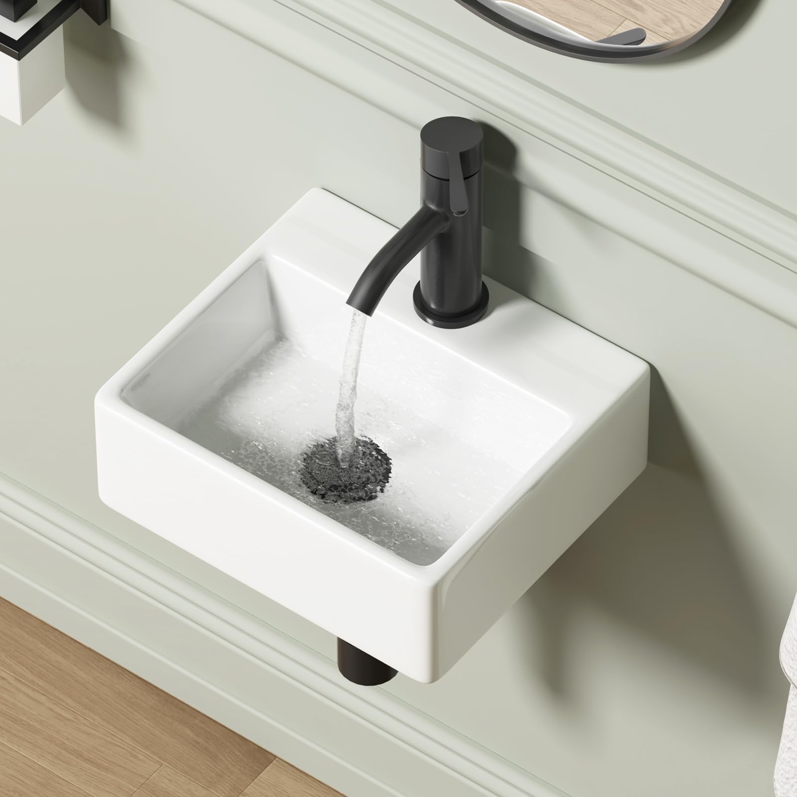 Small Bathroom Sink Wall Mount Bathroom Sink Wash basin, bathroom ...