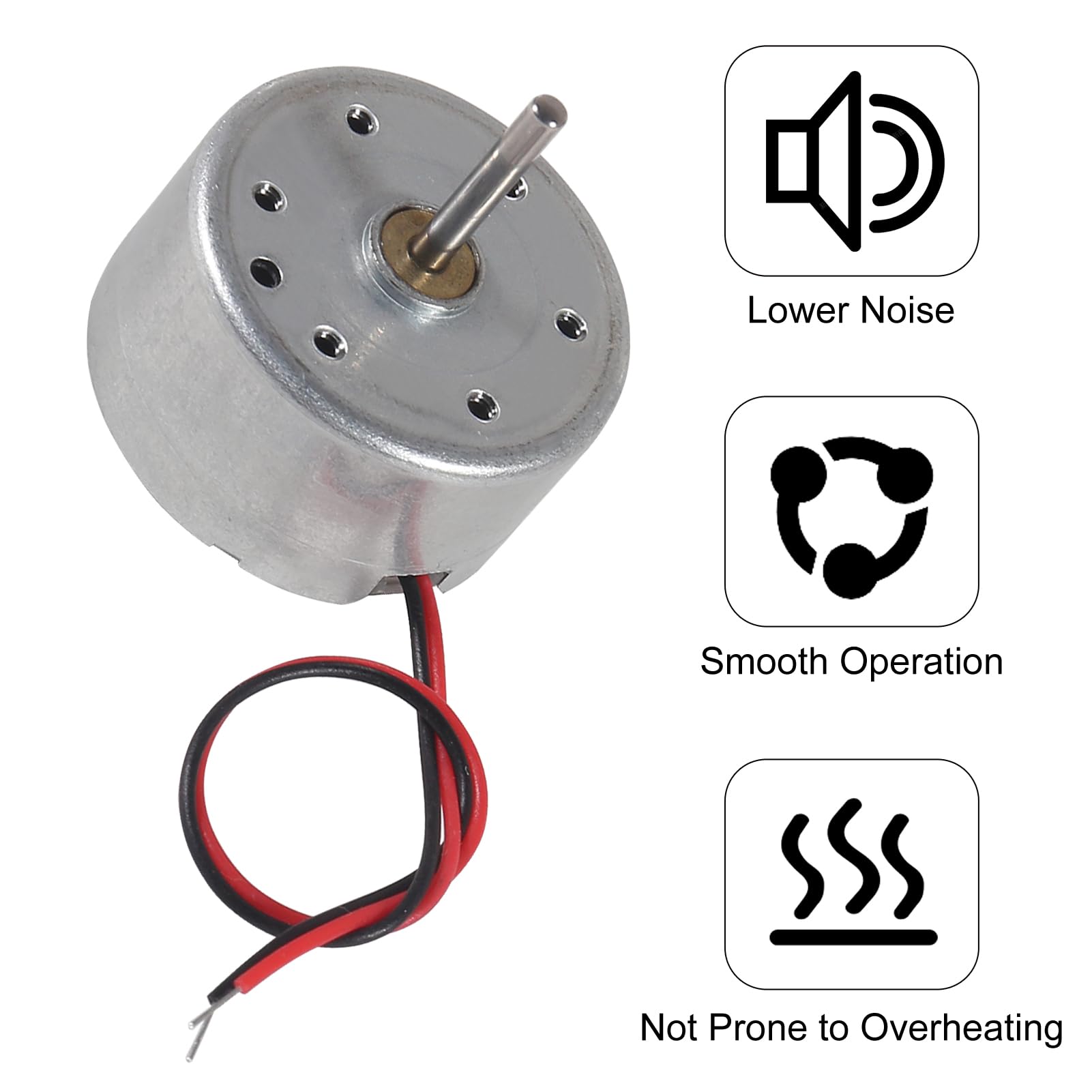Snapklik.com : 10pcs Mini Generator Motors 3V-12V DC Motor Electric ...
