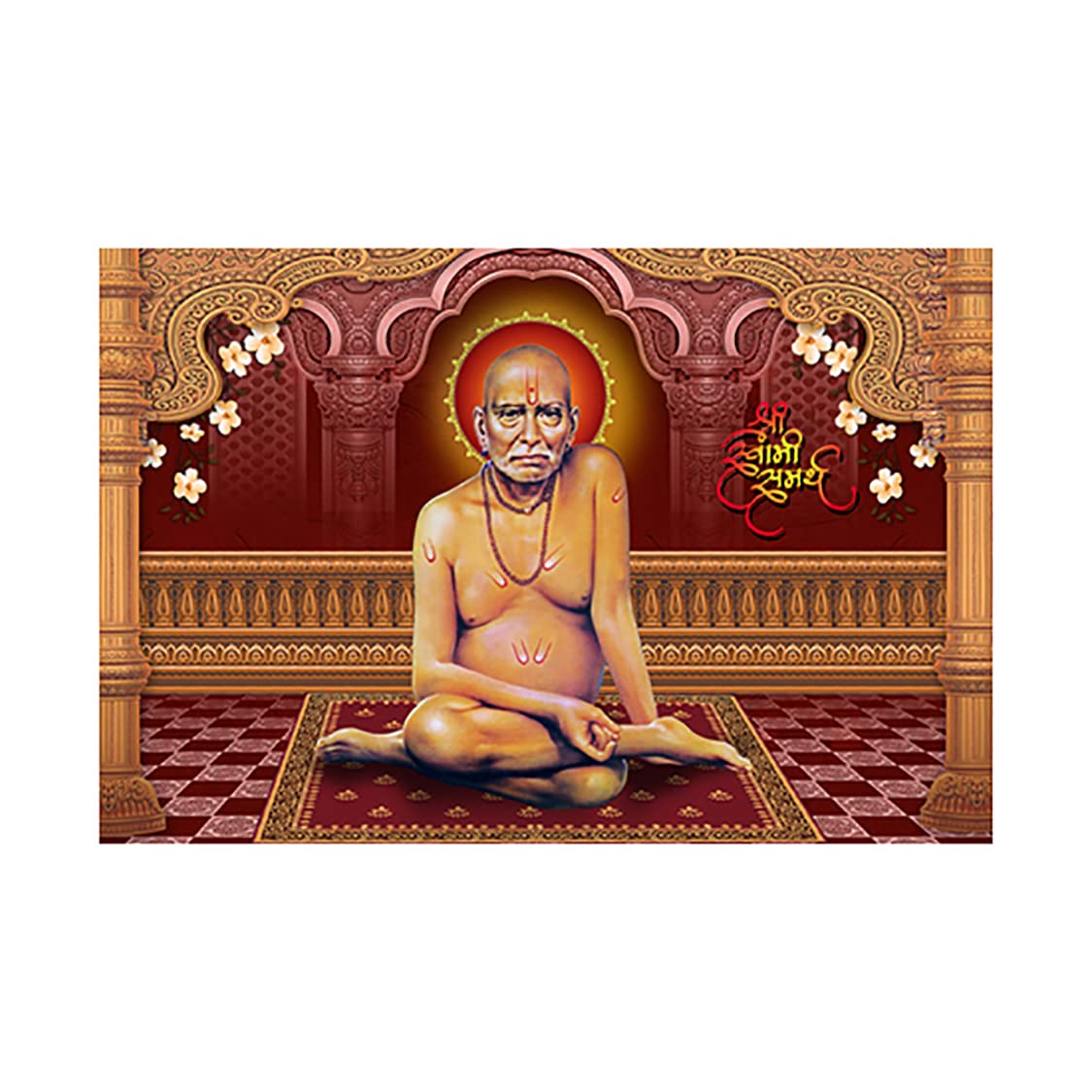 Dharvika Innovations Shri Swami Samarth Poster Big Size | Swami Samarth ...