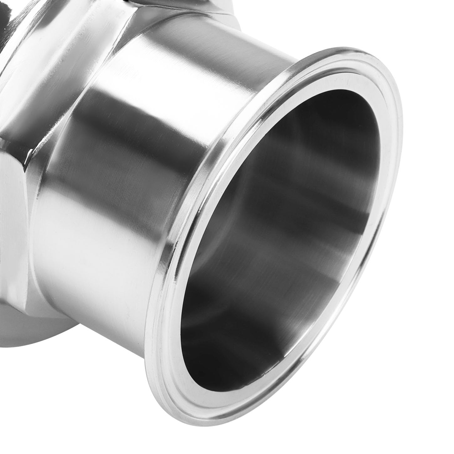 Snapklik.com : DERNORD 3 Inch Tri-Clamp Clover Ball Valve 2pc Stainless ...