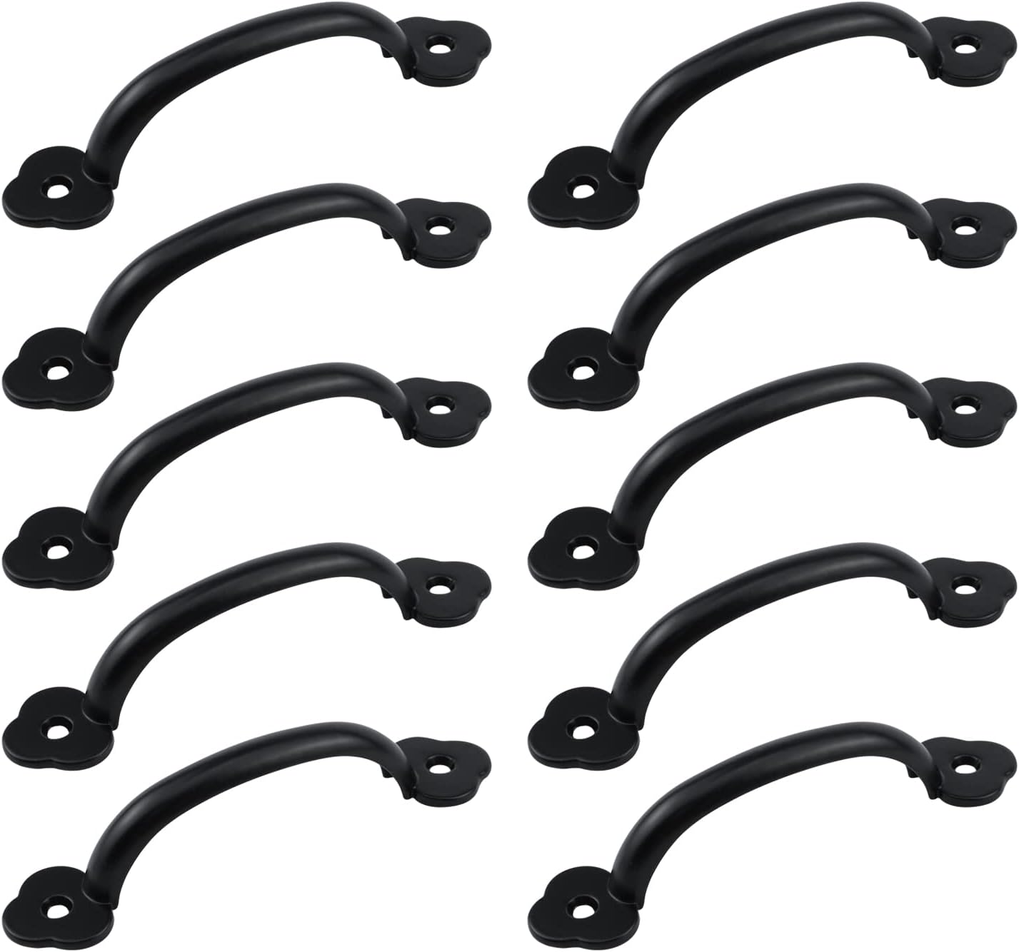 Amazon.com: T Tulead 10PCS Light Duty Black Cabinet Door Handle Vintage ...