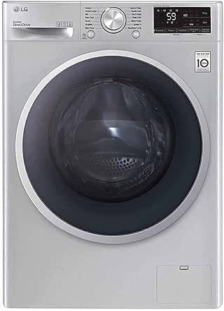 LG Vivace Washing Machine 9KG, with AI DD technology, Silver-LG ThinQ ...