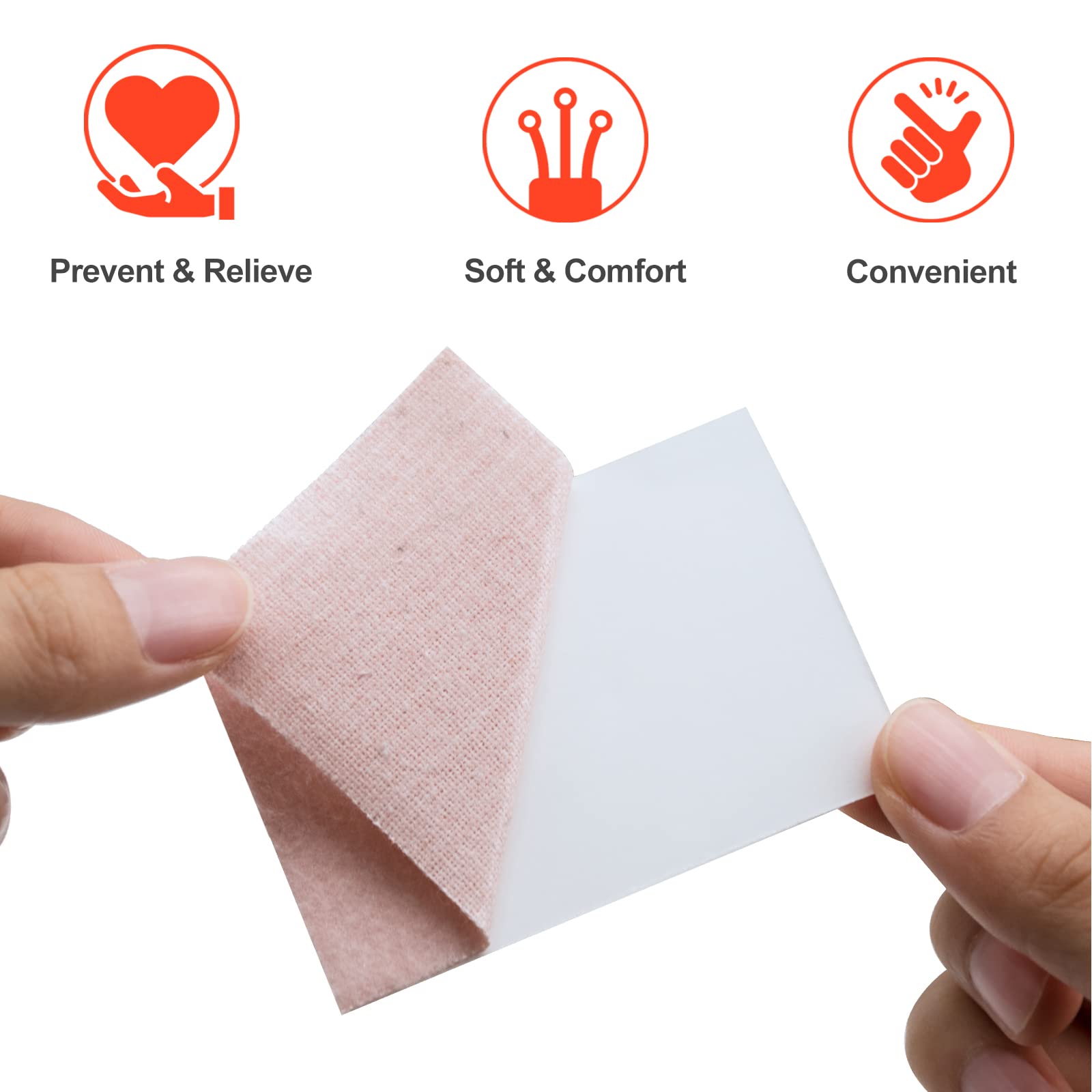 Snapklik.com : Moleskin Padding Blister Tape For Feet - Sumifun 25 ...