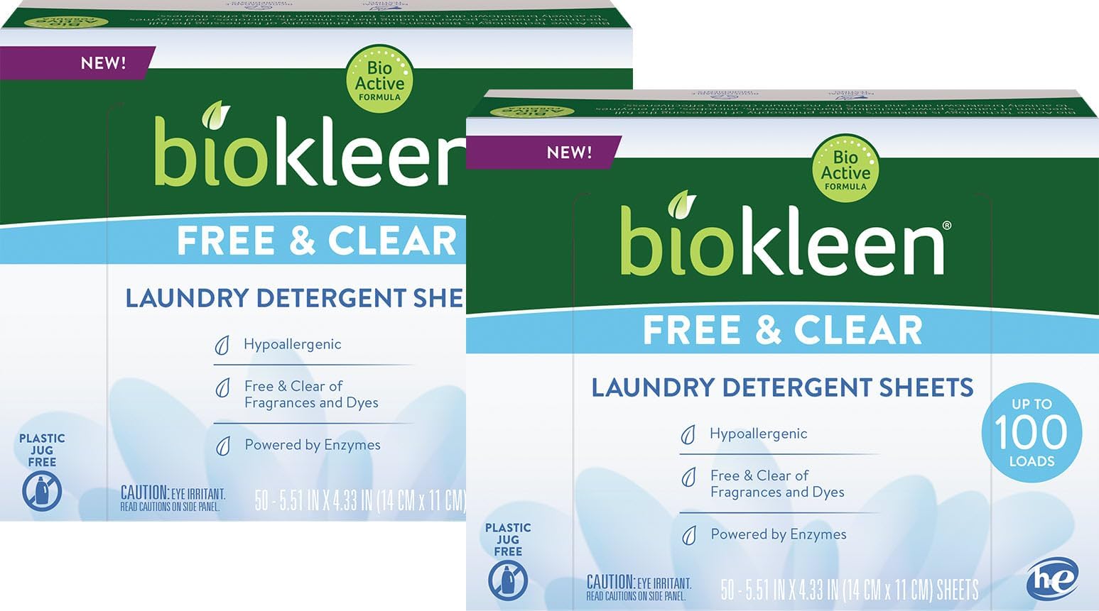 Amazon.com: Biokleen Natural Laundry Detergent - 128 HE Loads - Liquid ...