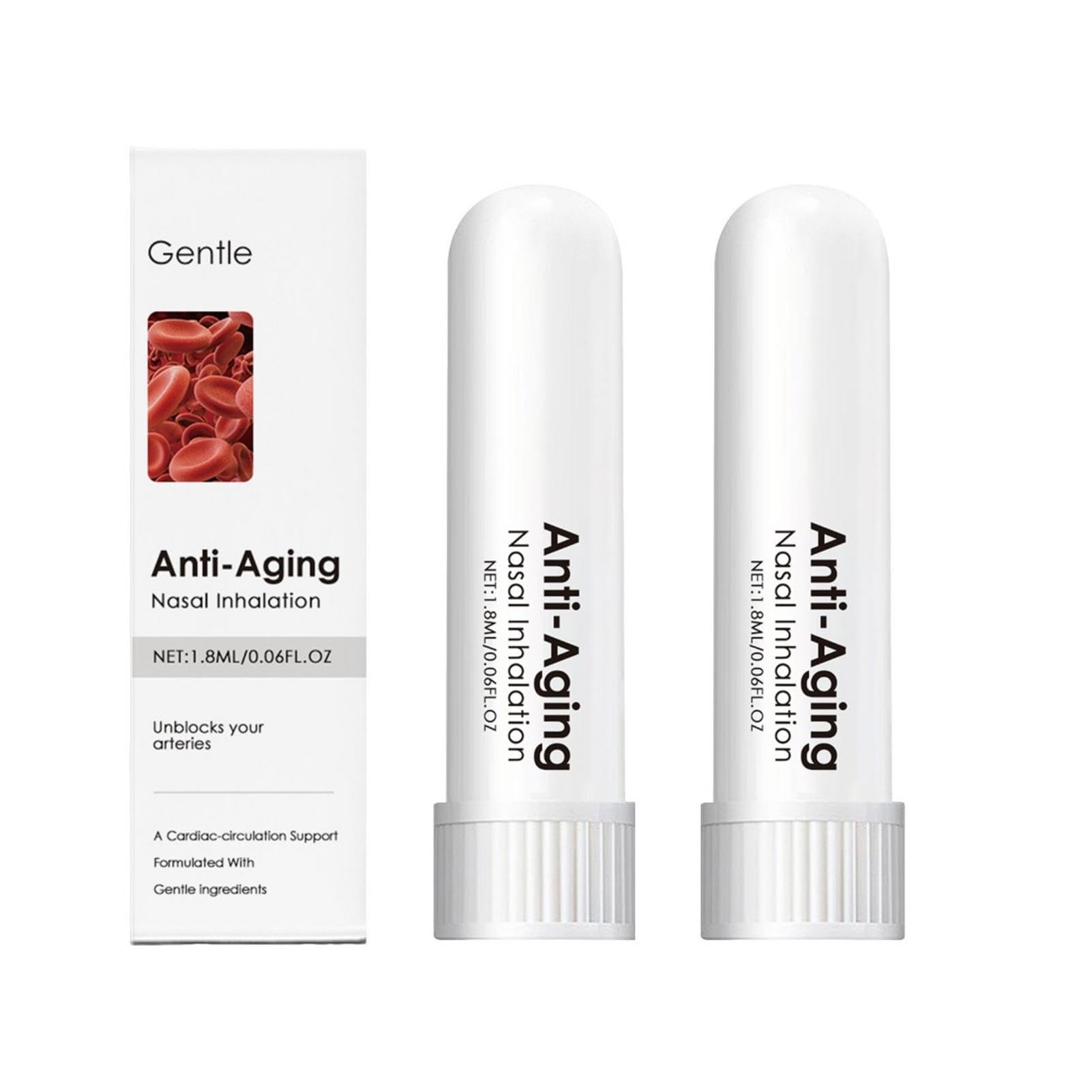 Alzclipp Inhaler | 2-Pack ALZ Clipp Nasal Stick | Natural Ingredients ...