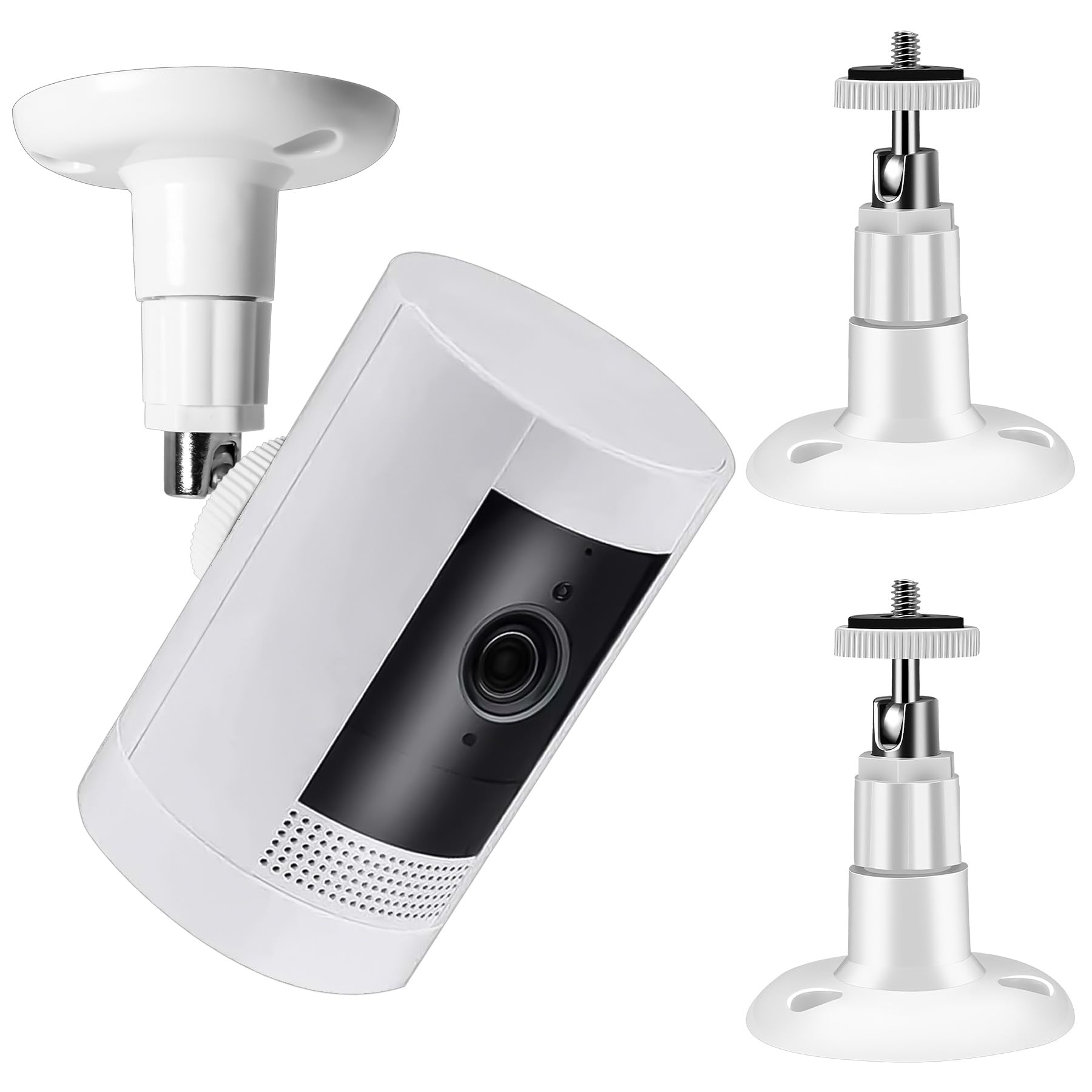 3-Pack Camera Wall Mount Brackets for Ring, 360° Adjustable Security ...