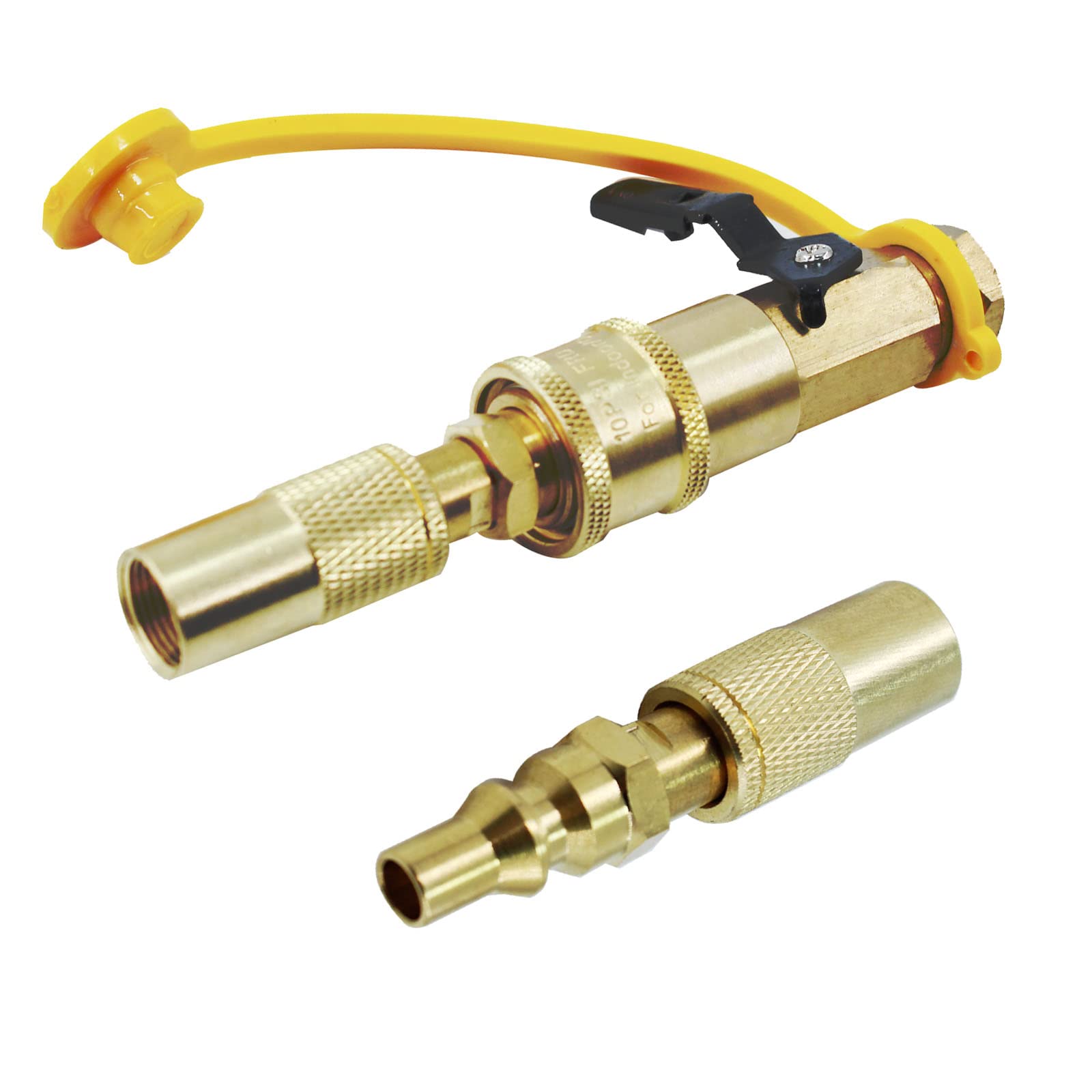 Snapklik.com : MENSI 1/4" Propane Natural Gas Quick Connect Fittings ...