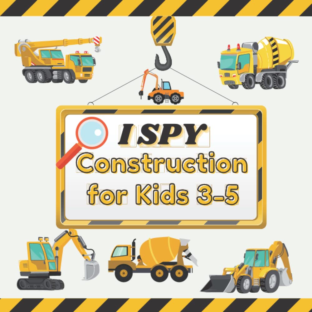 Buy I Construction Vehicles for Kids 3-5: Mighty Construction Site in ...