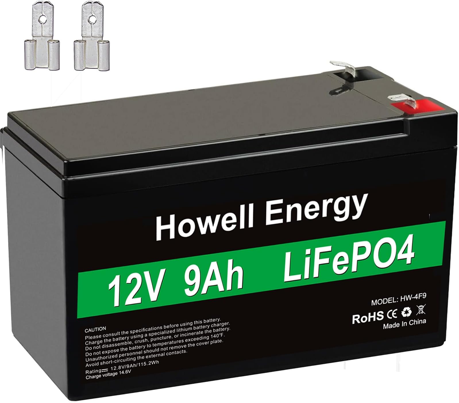 Amazon.com: ExpertPower EXP1290 12 Volt 9 Amp Rechargeable Battery