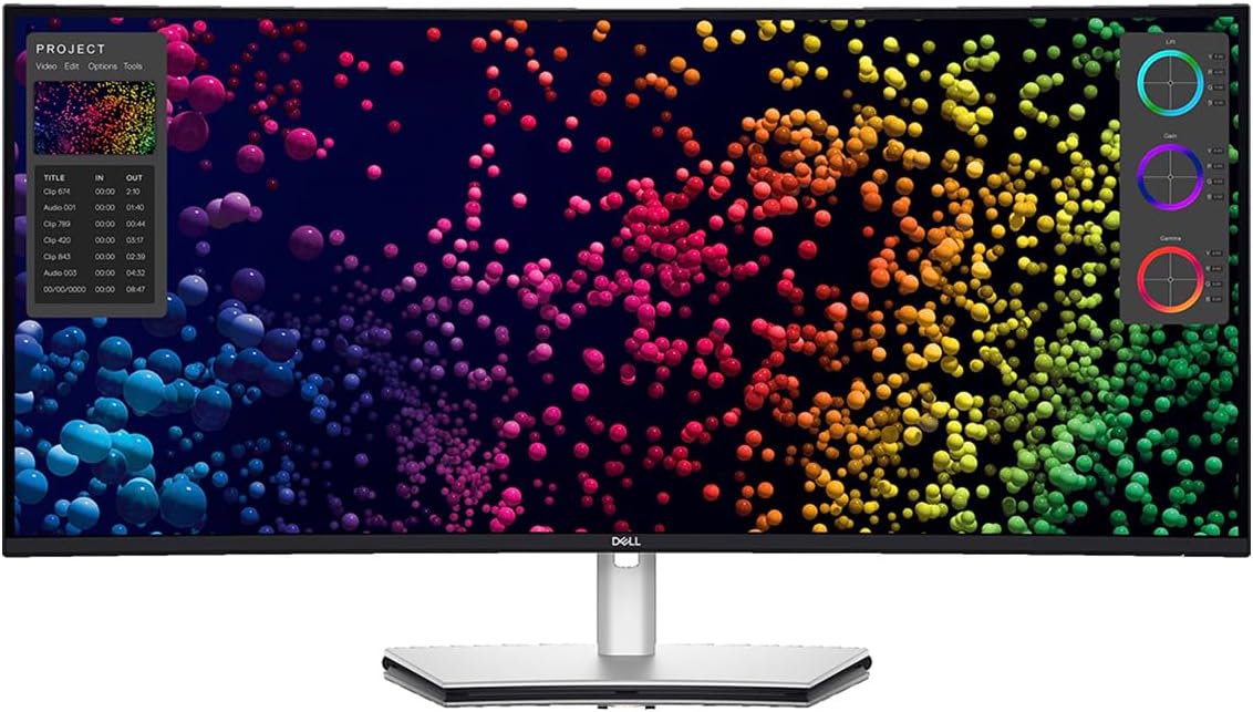 Amazon.com: Dell UltraSharp U4025QW 40" Class 5K2K WUHD Curved Screen ...