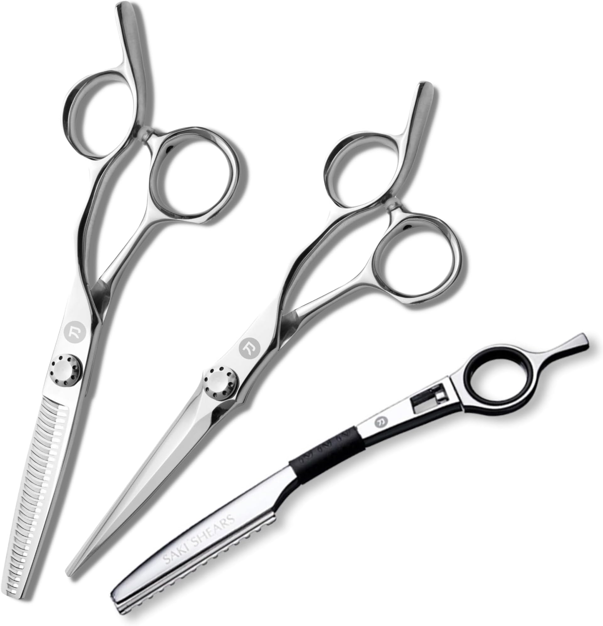 Amazon.com : 6" Set of Professional Hair Scissors Includes Scissors ...