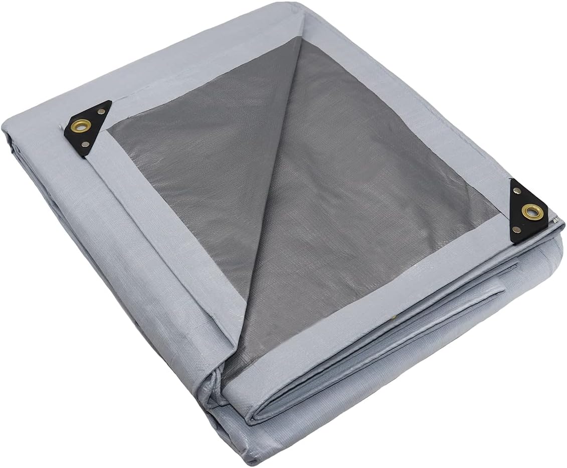 Amazon.com: Grip 14 Mil Extra Heavy Duty Reversible Farm Tarp - UV ...