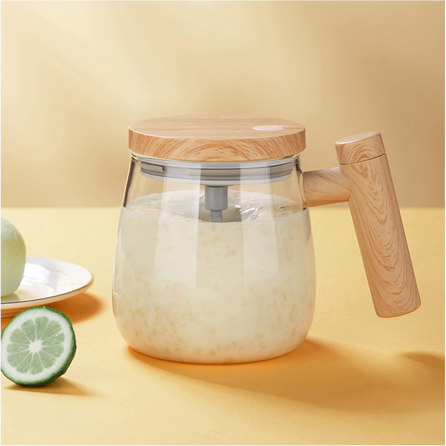 Amazon.com: FOXNSK Self Stirring Mug, 400mL Electric Mixing Cup High ...