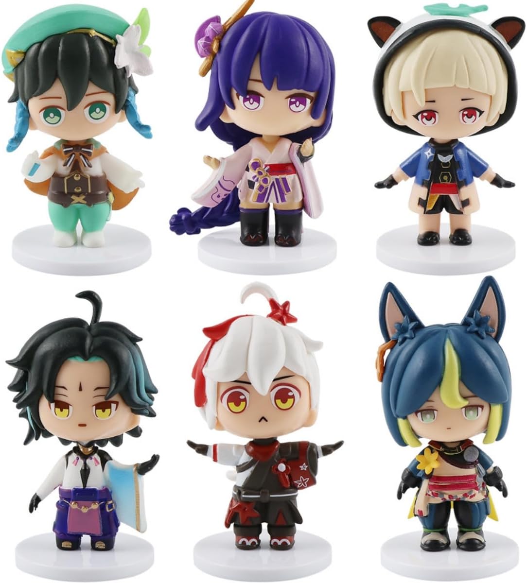 Amazon.com: Sonsoke Game Figure 6pcs Action Figures Toy Figurine ...