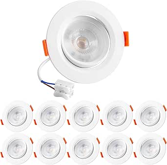 LED Spot Lights 24mm Ultra Slim, 5W 460lm LED Downlights, Cool White ...
