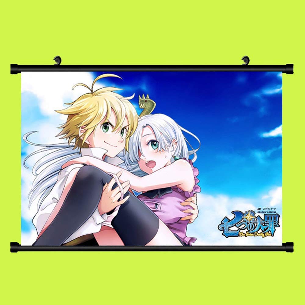 Buy KaiWenLi The Seven Deadly Sins/Meliodas Holding Elizabeth Liones ...