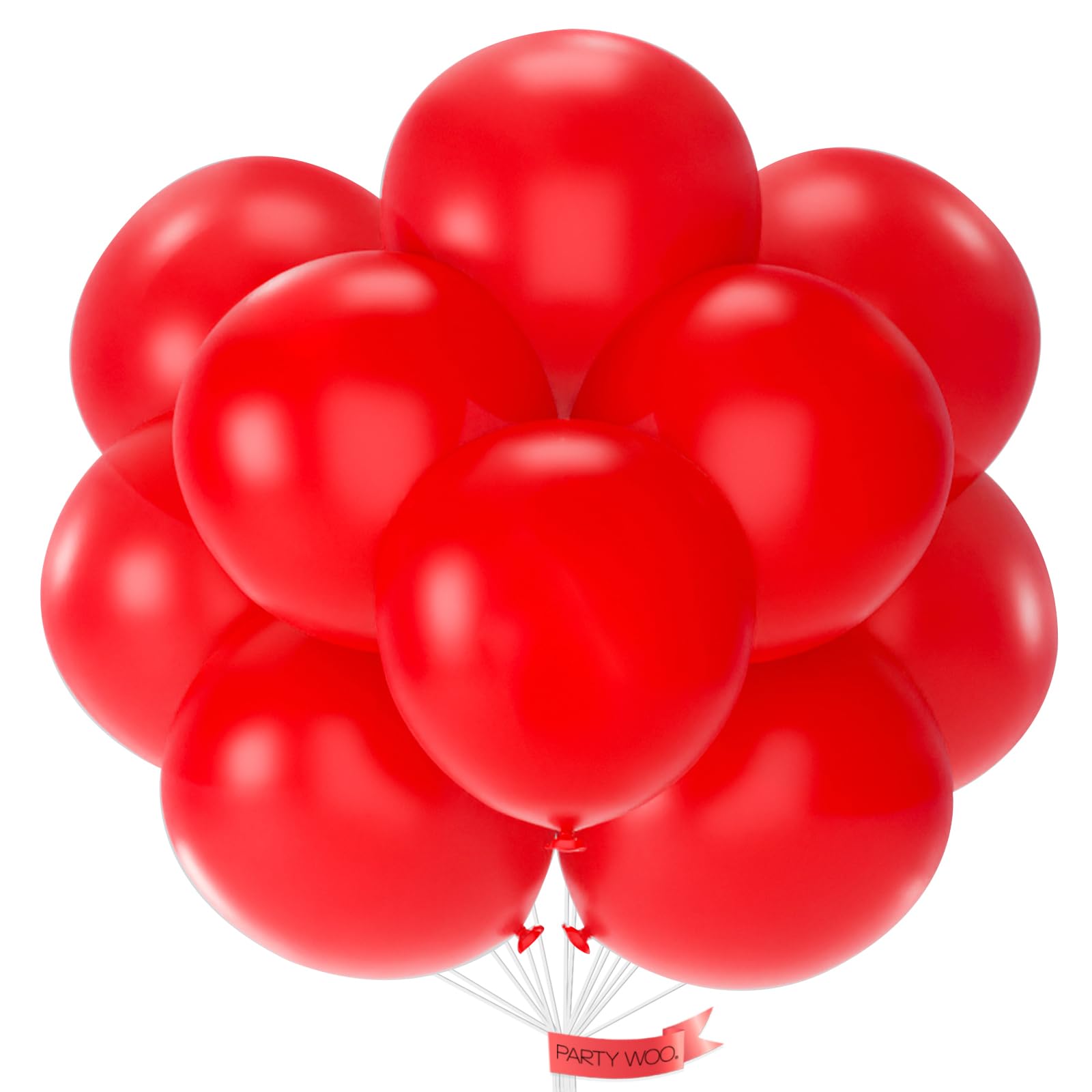 Snapklik.com : Red Balloons 20pcs 18 Inch Red Helium Balloons For ...