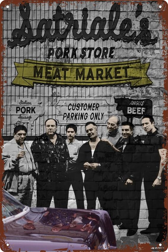 Amazon.com: The Sopranos Wall art, Satriales, Sopranos gift Poster ...