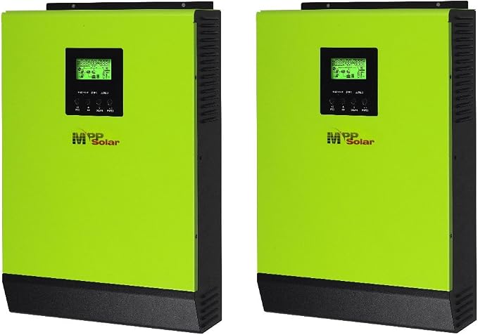 Amazon.com: (US Stock) LV2424*2 MPP Solar Hybrid 4800w Pure Sine Wave ...