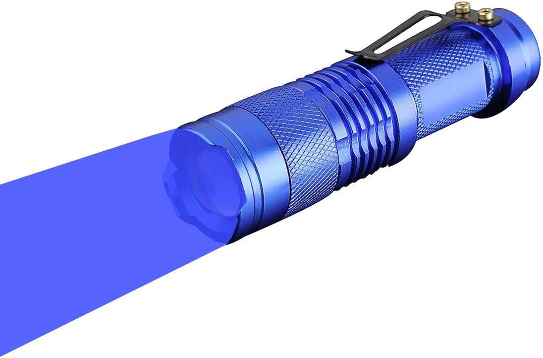 WAYLLSHINE Scalable Blue LED 3 Mode Long Range Blue Beam Blue Light ...
