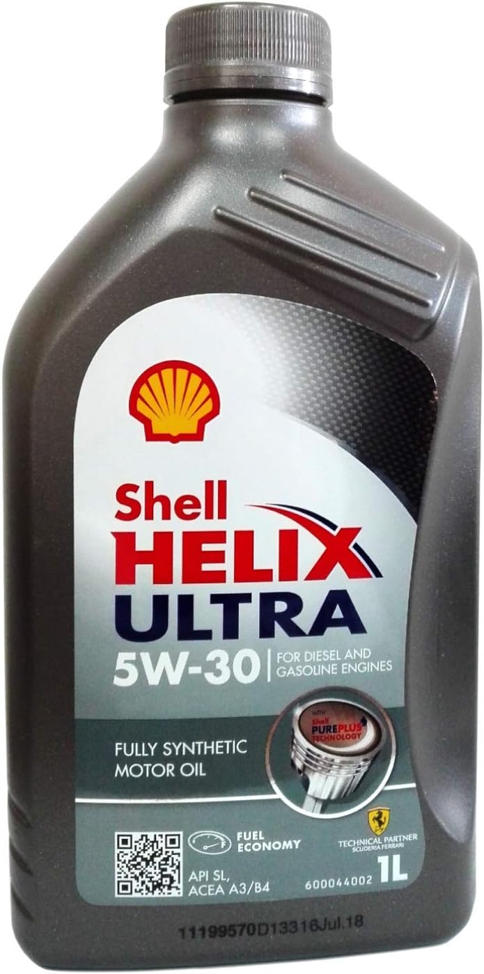 Shell Helix Ultra 5W30 API SL ACEA A3/B3 A3/B4-2 Litre Car Engine Oil ...
