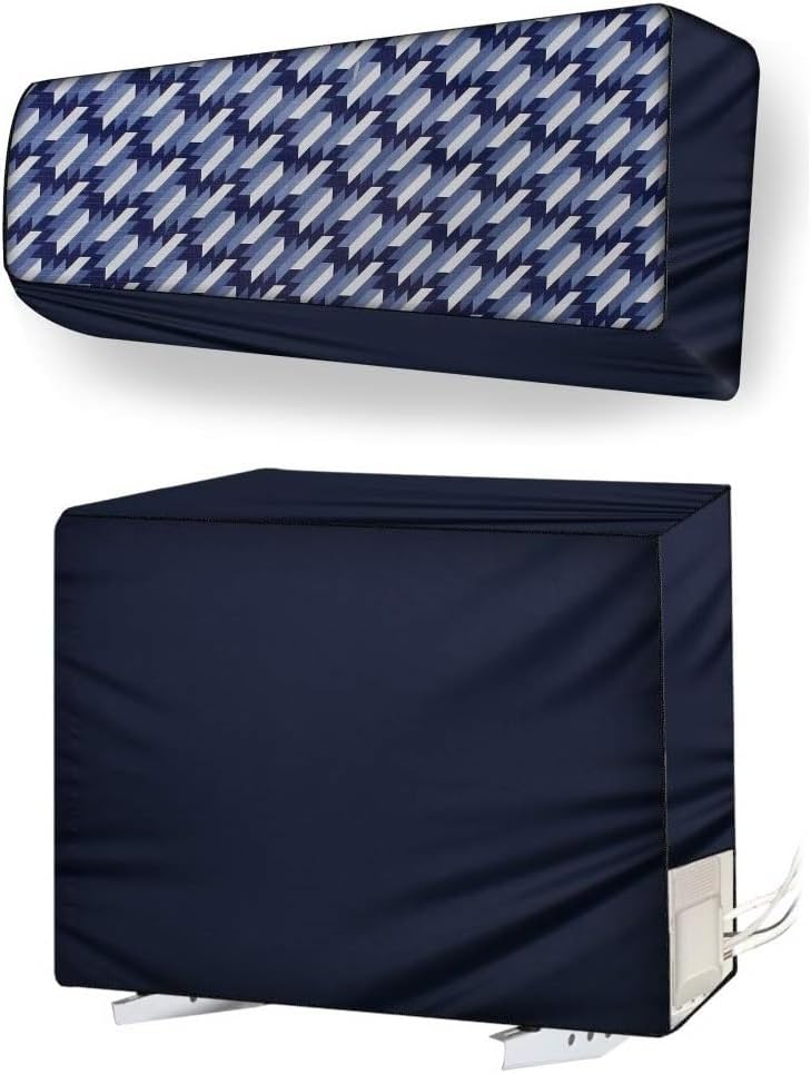 ANPRO Split Ac Cover With Indoor and Outdoor Unit for 1.5 Ton Capacity ...
