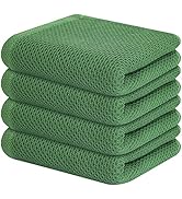 Amazon.com: Kitinjoy 100% Cotton Kitchen Dish Cloths, 6 Pack Waffle ...