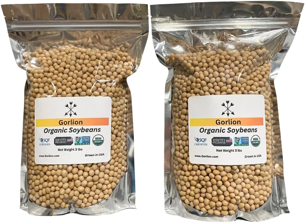 Amazon.com : Hunza Organic Soybeans (5 lbs) : Grocery & Gourmet Food