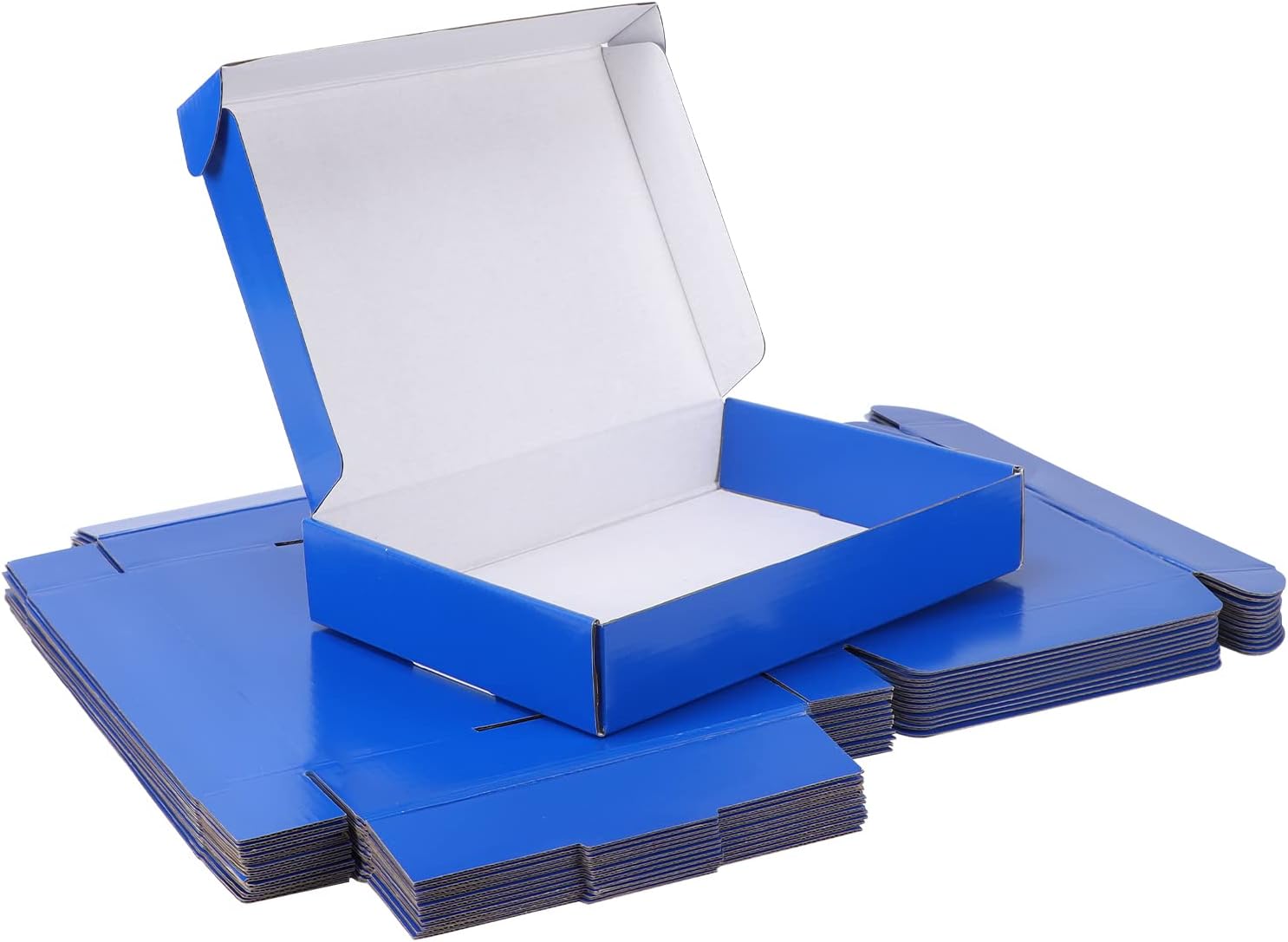 Amazon.com: Rempry 11x8x2 Blue Shipping Boxes 25 Pack, Gift Box for ...
