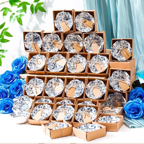 Amazon.com: SiliFine 48 Pcs Wedding Favors for Guests Small Ceramic ...