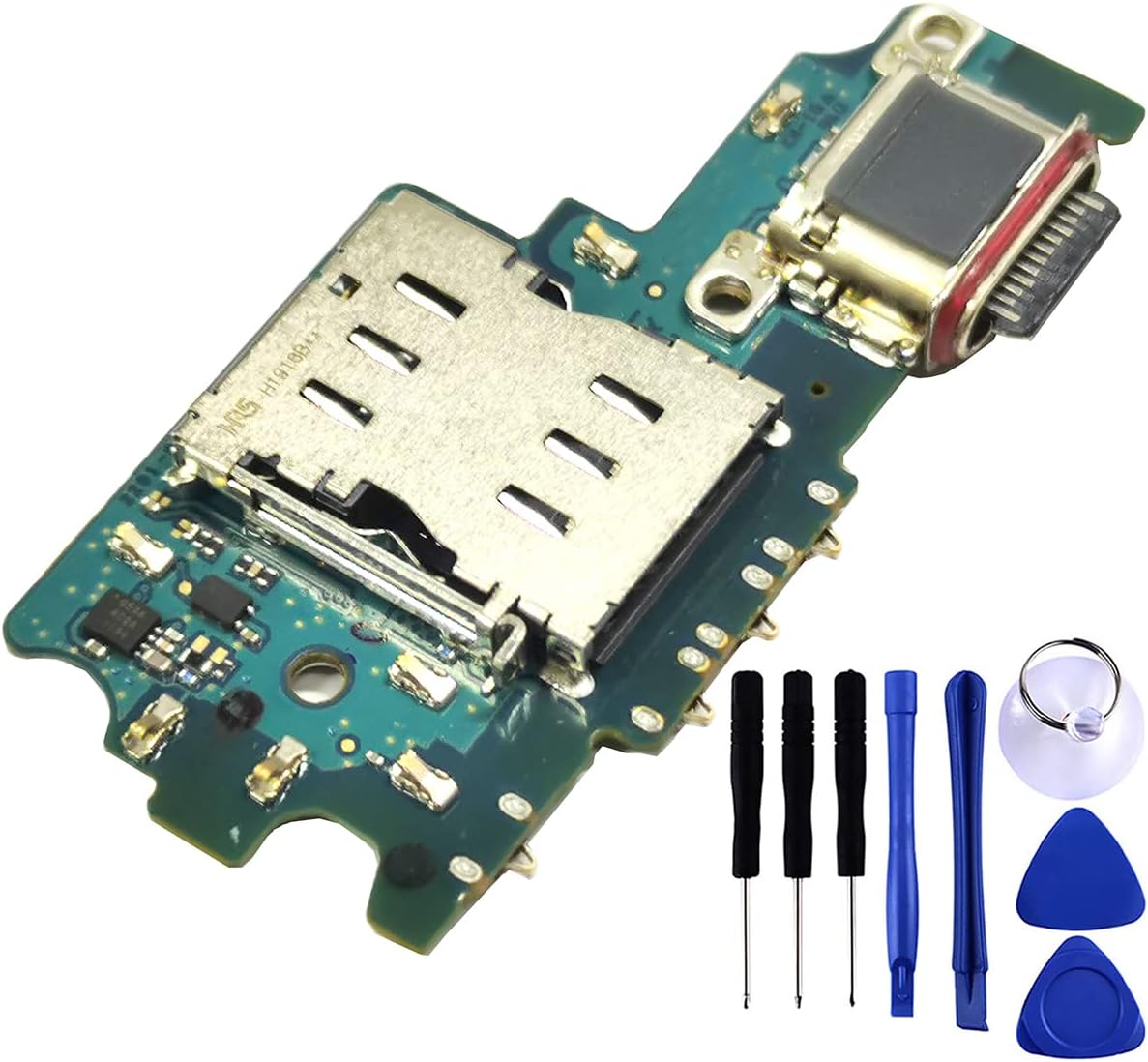 Amazon.com: Galaxy S21 FE 5G USB Charging Port Flex Cable Replacement ...