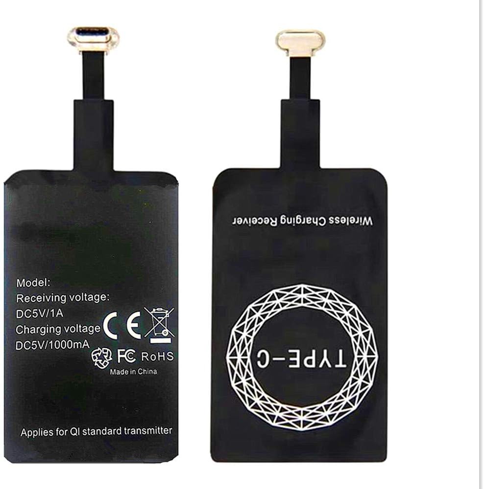 Amazon.com: AISHEMI Wireless Charging Receiver Adapter with Qi Wireless ...