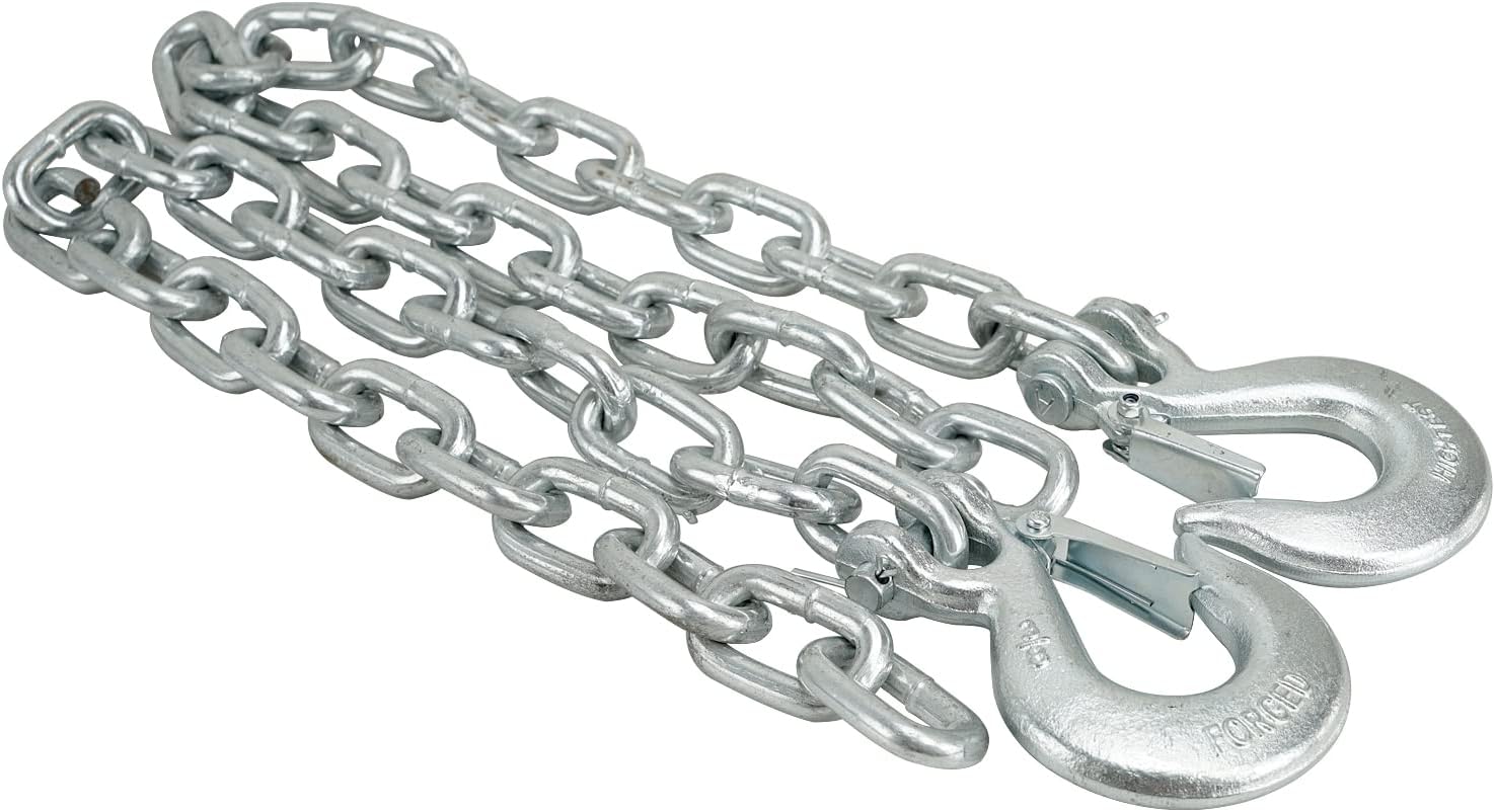 Amazon.com: JOYOKYOPK 2 Pack Trailer Chains 3/8" x 35" Safety Chain for ...