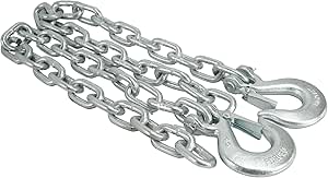 Amazon.com: JOYOKYOPK 2 Pack Trailer Chains 3/8" x 35" Safety Chain for ...