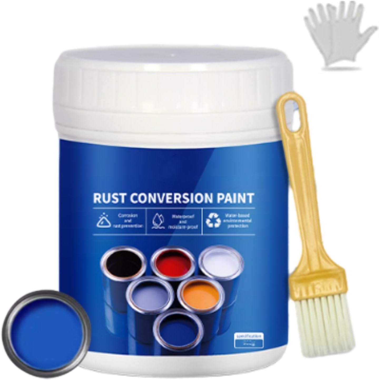 Amazon.com: Rust Conversion Paint, Rust Converter For Metal, Water ...