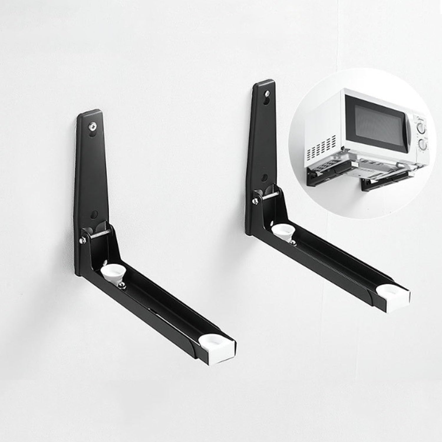 Amazon.com: WDCFXY 304 Stainless Steel Microwave Shelf Wall Mount ...